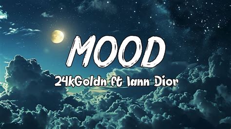 Kgoldn Mood Lyrics Ft Iann Dior Youtube