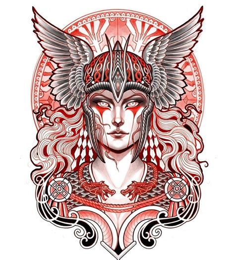 Magnificent Valkyrie Tattoos Ideas And Meaning Artofit