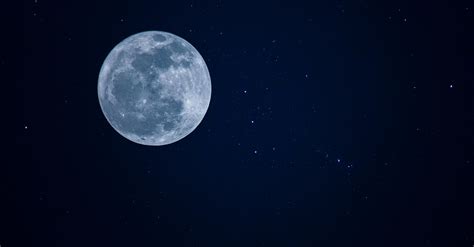 Qu Annonce La Pleine Lune Des Neiges De Ce Week End