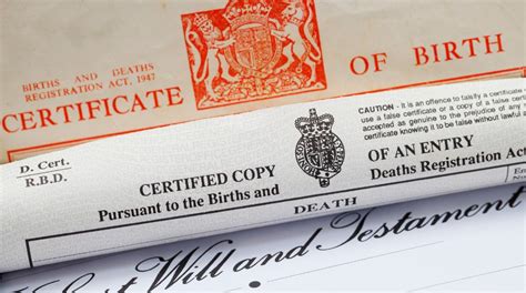 Where Is The Birth Certificate Number London Local News