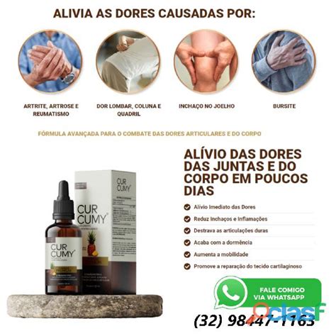 Curcumy alívio das dores da junta e do corpo em poucos dias em Brasil