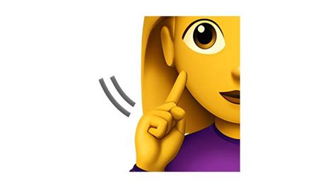 Qué significa el emoji de WhatsApp de una mujer señalando una oreja