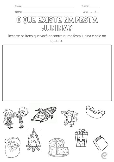 21 Atividades De Festa Junina Para Imprimir E Colorir