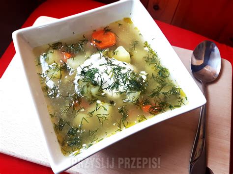 Zupa ogórkowa przepis PrzyslijPrzepis pl