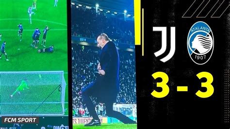 Juventus Atalanta 3 3 Allegri Esplode Al Bolide Su Punizione Di