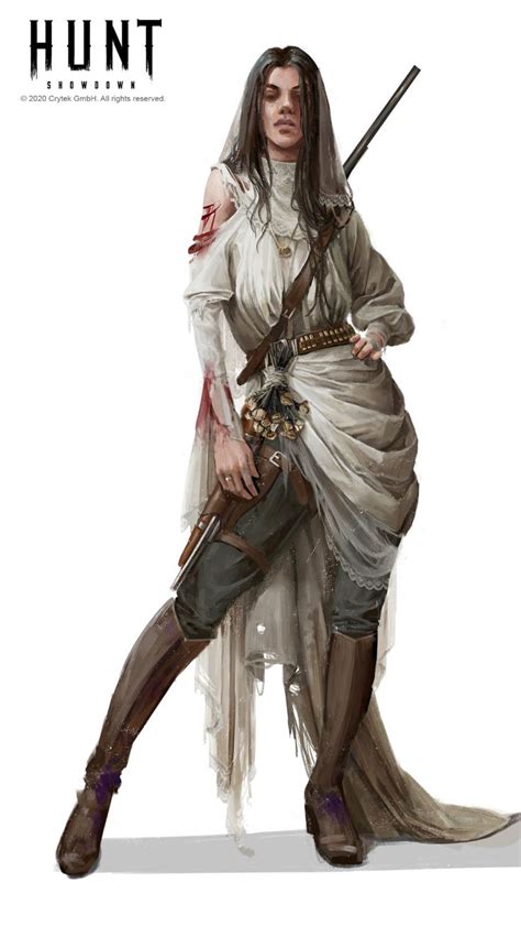 Artstation Hunt Showdown Legendary Hunters Unused Concepts