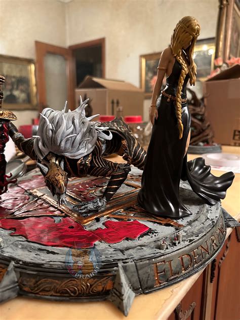 Queen Marika And Maliketh Elden Ring Marika Diorama Figure Resin K Etsy