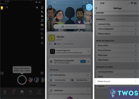 Cómo eliminar perfiles de usuario desconocidos de la cuenta Twos