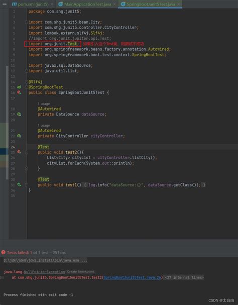 《junit单元测试》 springboot2 2集成junit单元测试 csdn博客