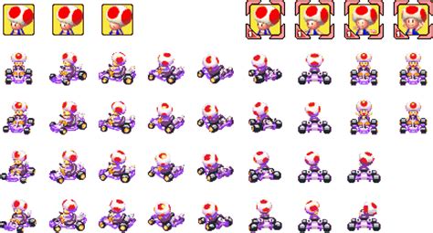 Super Mario Kart Snes Sprites