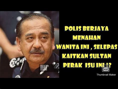 GEMPAR MALAM INI POLIS BERJAYA MENAHAN WANITA INI SELEPAS KAITKAN