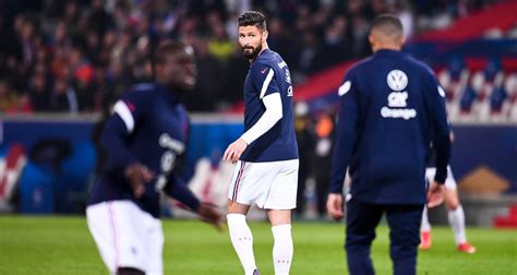 Equipe de France Olivier Giroud pense à la Coupe du Monde et le fait