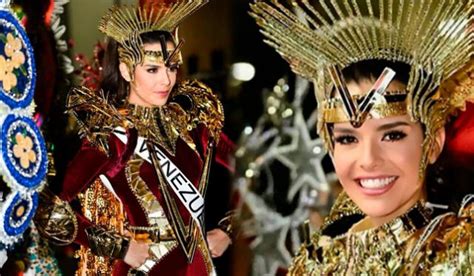 Amanda Dudamel Qu Representa El Traje T Pico Que Lucir En El Miss