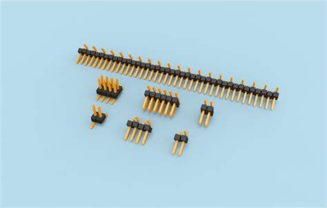 1 27mm SMT SMD Pin Header Connectors Smolex