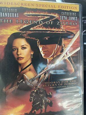 The Legend Of Zorro Dvd Widescreen Ebay