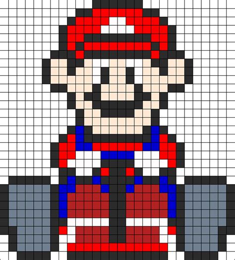 Mario Perler Bead Pattern Printable