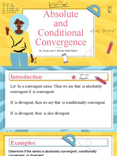 absolute and conditional convergence pdf