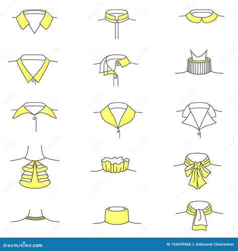 Venta Tipos De Cuellos De Camisa En Stock