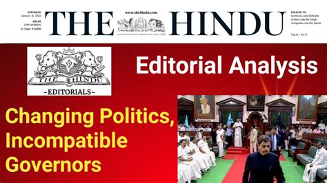 23 January 2023 The Hindu Editorials Analysis 23 January Current