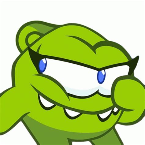 Giggles Om Nelle Sticker Giggles Om Nelle Om Nom And Cut The Rope