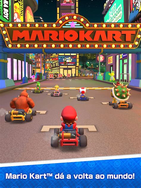 SAIU MARIO KART TOUR OFICIAL PARA ANDROID E IOS Loucura Game