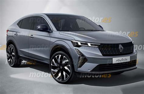 SUV coupé anticipan el diseño del Renault Rafale Mega Autos