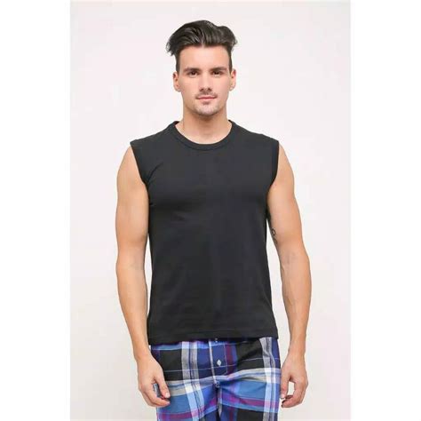 Jual SINGLET GT MAN GTLX SLEEVELESS SINGLET KAOS HITAM PREMIUM