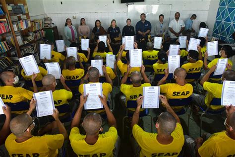 Custodiados Do CTM II Concluem Curso De Marcenaria SEAP Secretaria