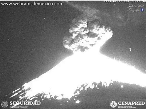 Peri Dico E Consulta On Twitter Almomento El Volc N Popocat Petl