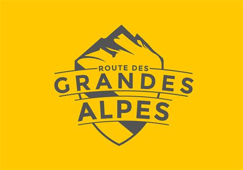 Route Des Grandes Alpes Logo Design On Behance