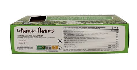 Le Pain Des Fleurs Boekweit Crackers Winkelglutenvrij