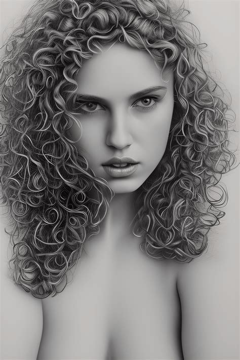 Undressed Blond Woman · Creative Fabrica