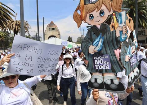 Marchan En Defensa De Pi A Y Suprema Corte