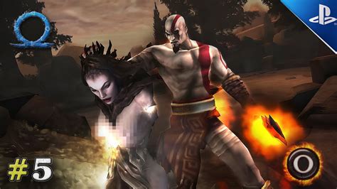 Kratos Vs Erinys Daughter Of Thanatos God Of War Part Youtube