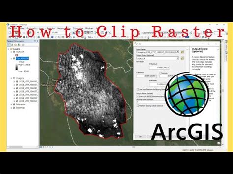 Clip Raster ArcGIS How To Clip Raster In ArcGIS YouTube