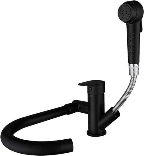 SJQKA grifos Abatibles Cocina Ventana grifo Cocina Extraible Latón 360