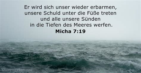 6 November 2022 Bibelvers Des Tages Micha 7 19 DailyVerses Net