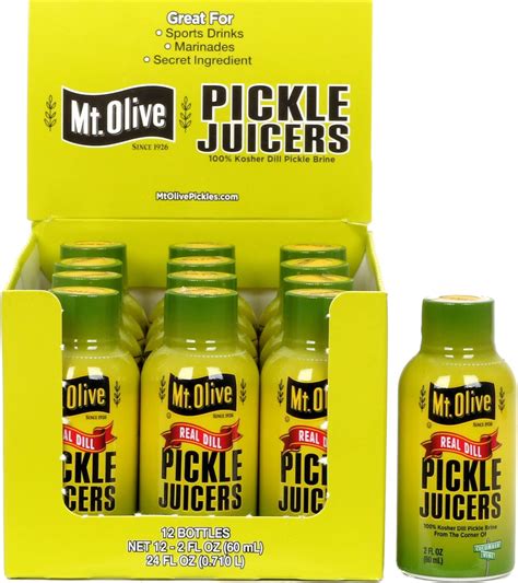 Amazon Mt Olive Pickle Juicers Kosher Dill Pickle Brine 2 Ounce