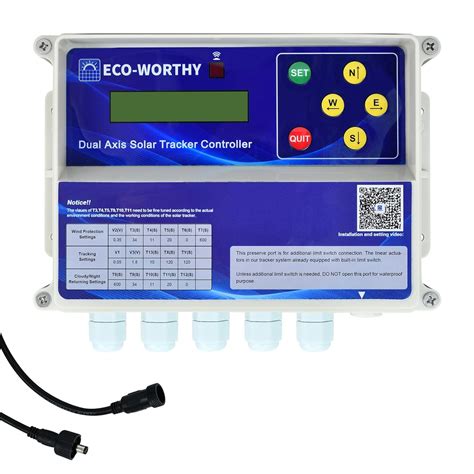 Eco Worthy Solar Panel Brackets Dual Axis Tracking System Solar Tracker