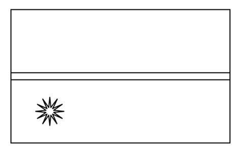 Flag Of Nauru Emoji Coloring Page Free Printable Coloring Pages