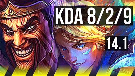 DRAVEN Sona Vs EZREAL Soraka ADC 8 2 9 500 Games Rank 10