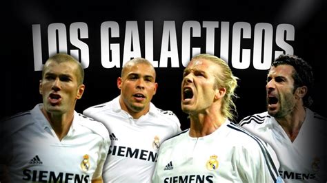 La historia de LOS GALÁCTICOS del REAL MADRID YouTube