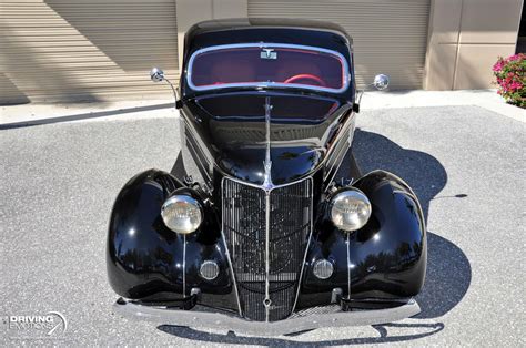 1936 Ford Deluxe 3 Window Coupe Steel Body Hot Rod Stock 6273 For