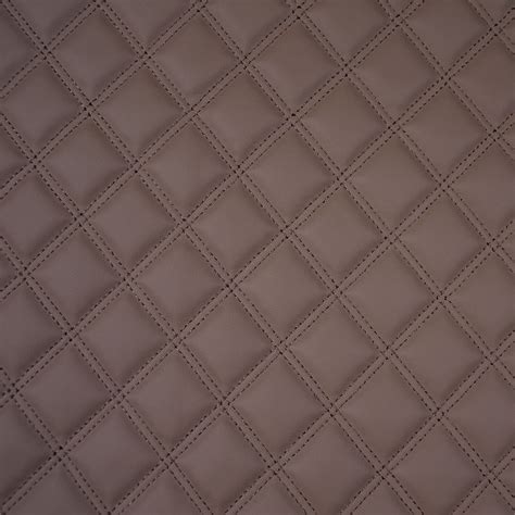 Simili cuir matelassé Carat capuccino Casal Artapisserie fr