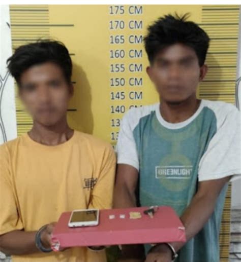 Miliki Narkotika Jenis Sabu Dua Pemuda Sukarejo Ditangkap Di Pinggir