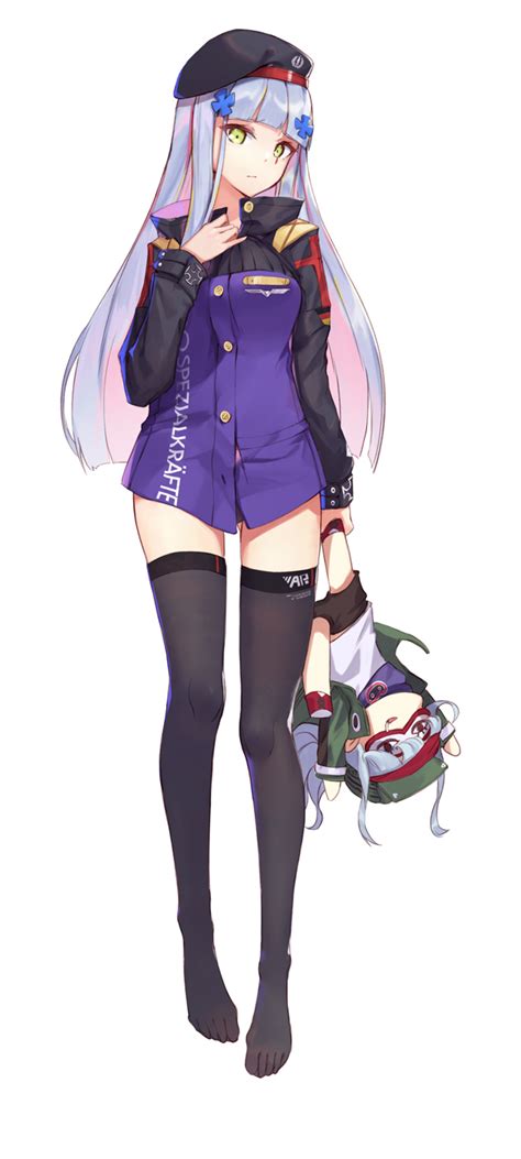 Hk416 And G11 Girls Frontline Drawn By Ranyu Danbooru
