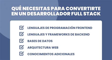 Qué es y qué hace un desarrollador Full Stack