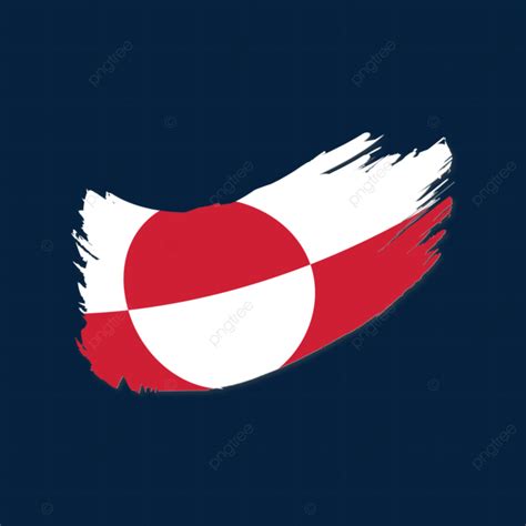Bandera De Vector De Groenlandia Con Transparente PNG Dibujos