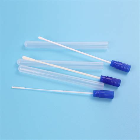 Abs Oral Swabs Sample Sterile Transport Flocked Collection Nasal