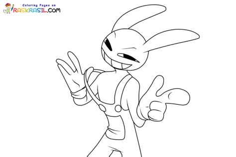 Coloriage Jax à imprimer